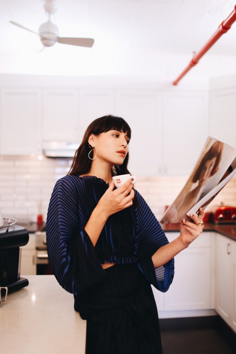 BECOMING A MASTER BARISTA WITH ILLY COFFEE - NATALIE OFF DUTY