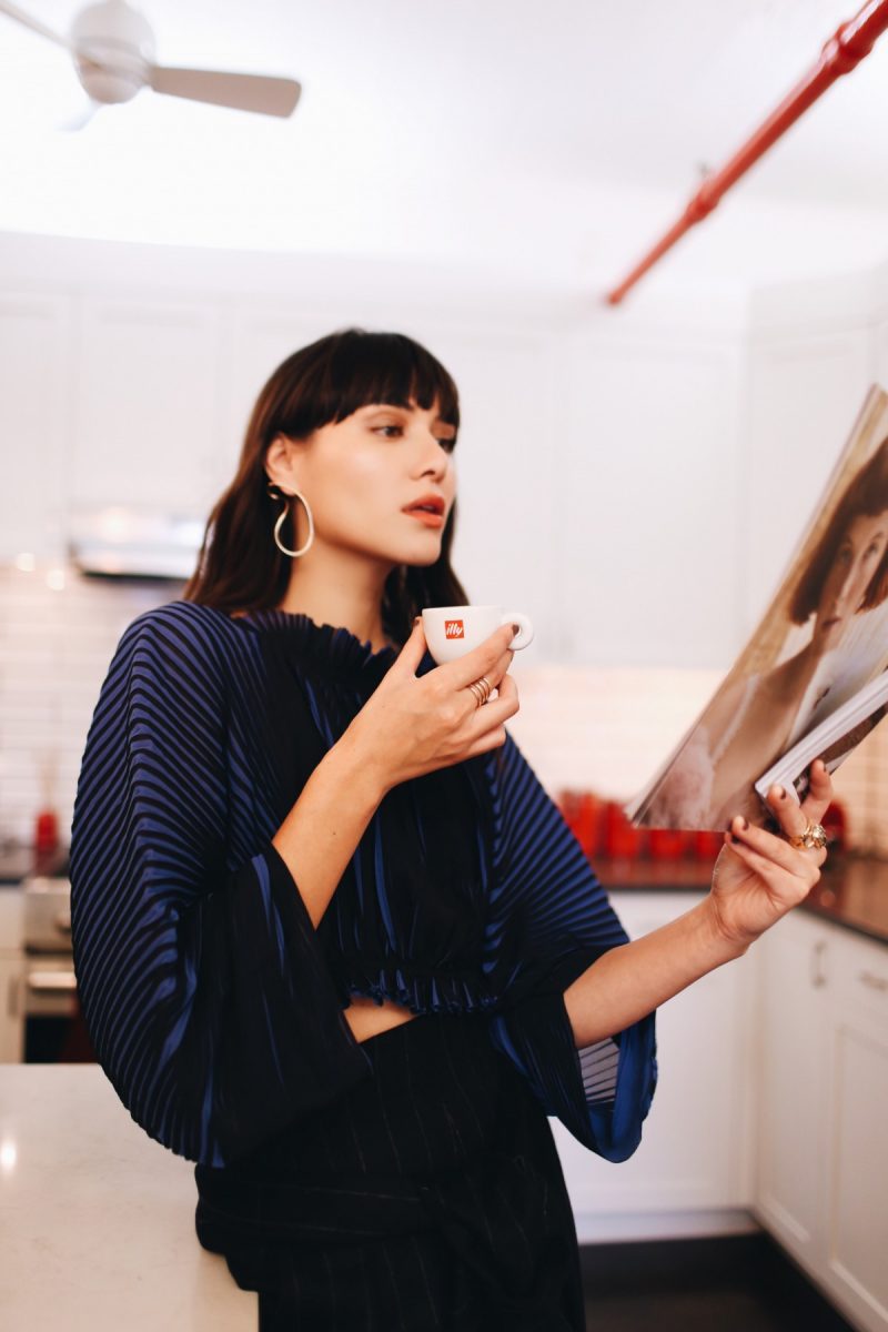 BECOMING A MASTER BARISTA WITH ILLY COFFEE - NATALIE OFF DUTY